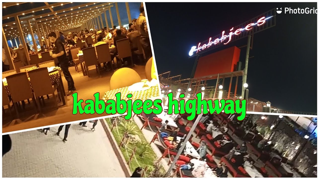 kababjees restaurant superhighway karachi | full menu #kababjees - YouTube