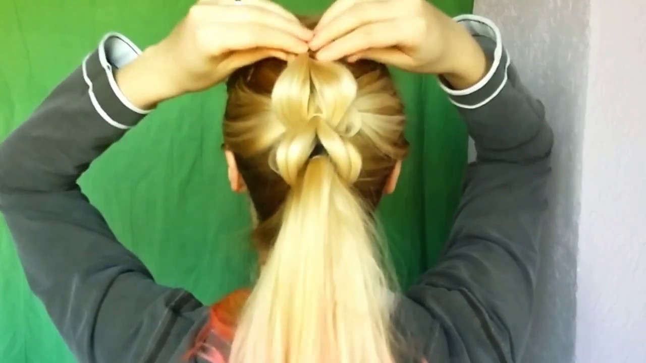 Boy Pulling Girls Ponytail
