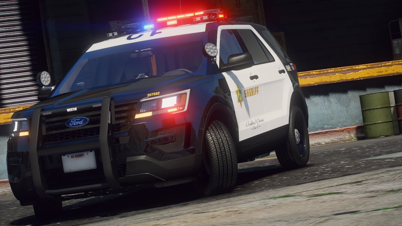 (REPOSTED) GTA 5 - LSPDFR 0.4.9 LSSD/LASD Sheriff patrol - Cross Country - Pursuit / Foot ...