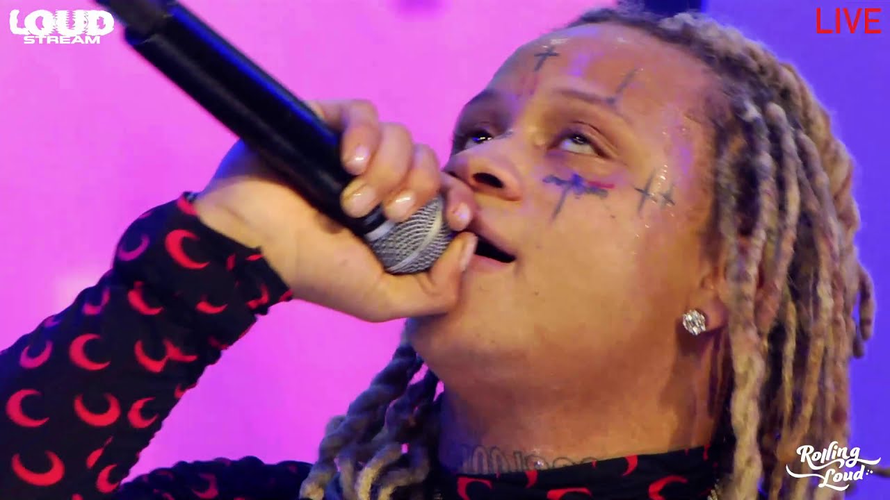Trippie Redd Perform Taking A Walk At Halloween Rolling Loud 2020