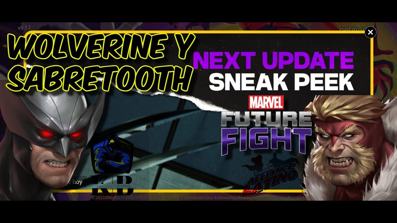 WOLVERINE Y SABRETOOTH SNEAK PEEK - Marvel Future Fight - YouTube