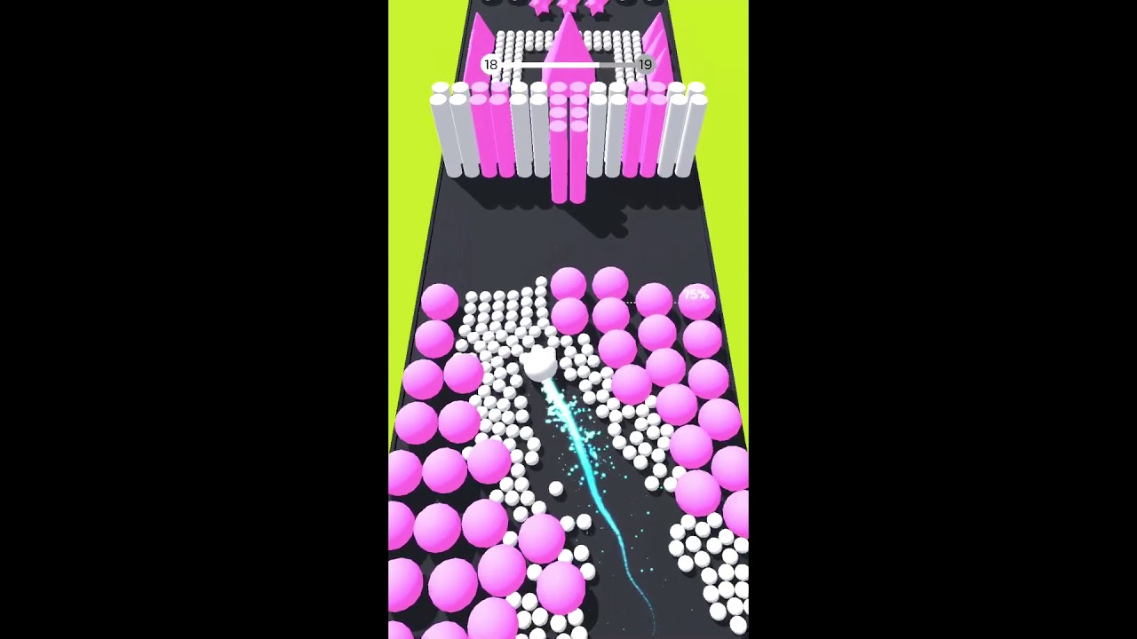 Color Bump 3D - Level 16, 17, 18, 19, 20 Gameplay Walkthrough - YouTube
