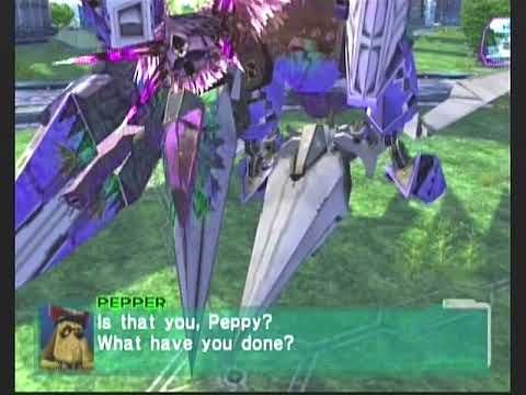 Peppy Hare saves General Pepper. Star Fox Assault - YouTube