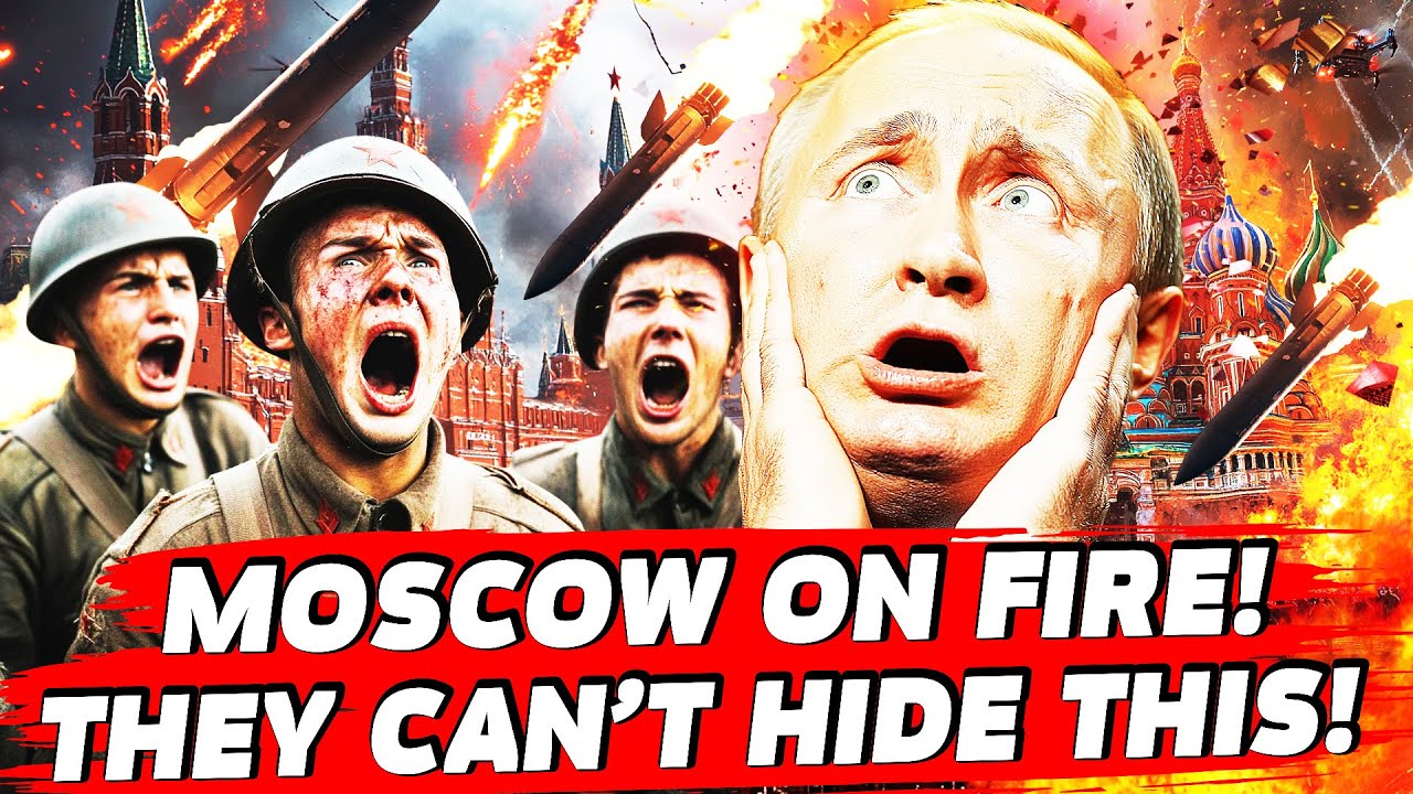 🔥SHOCKING! MOSCOW BURNS ALL NIGHT — LUXURY TOWERS HIT! EVACUATIONS ...
