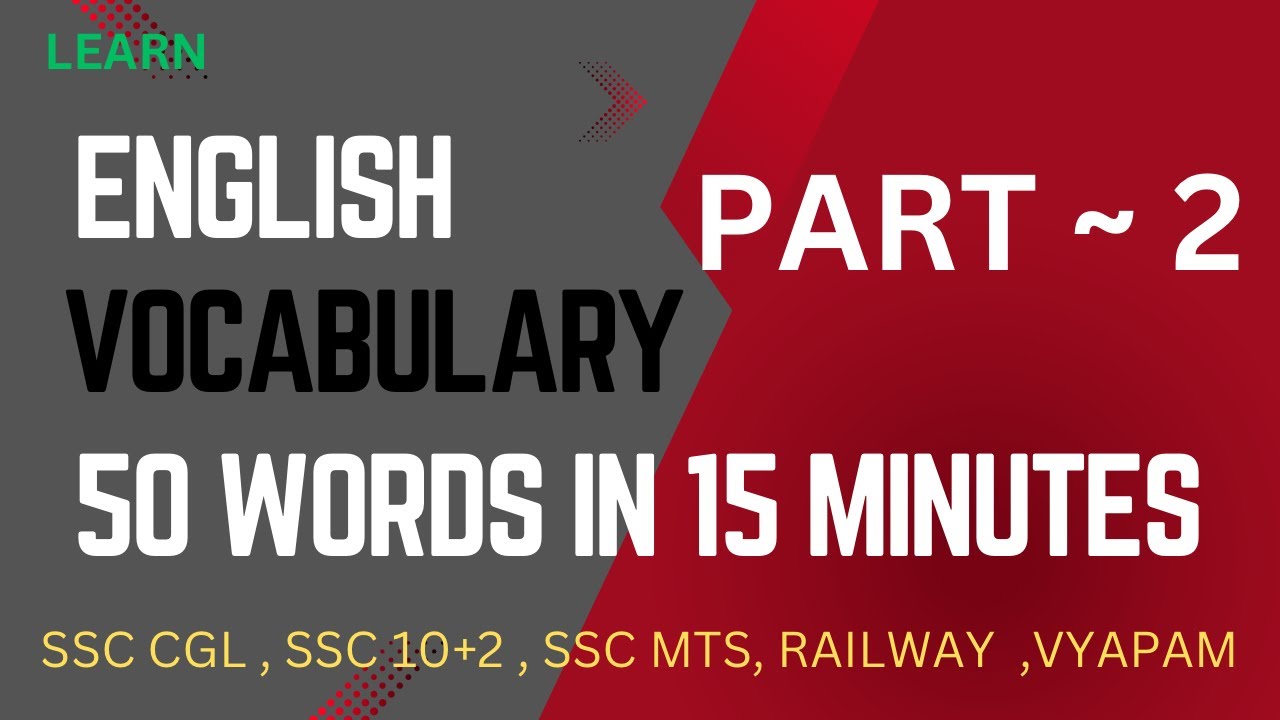 Complete Vocab Batch class 02 || Synonyms and Antonyms / MOST IMPORTANT ...