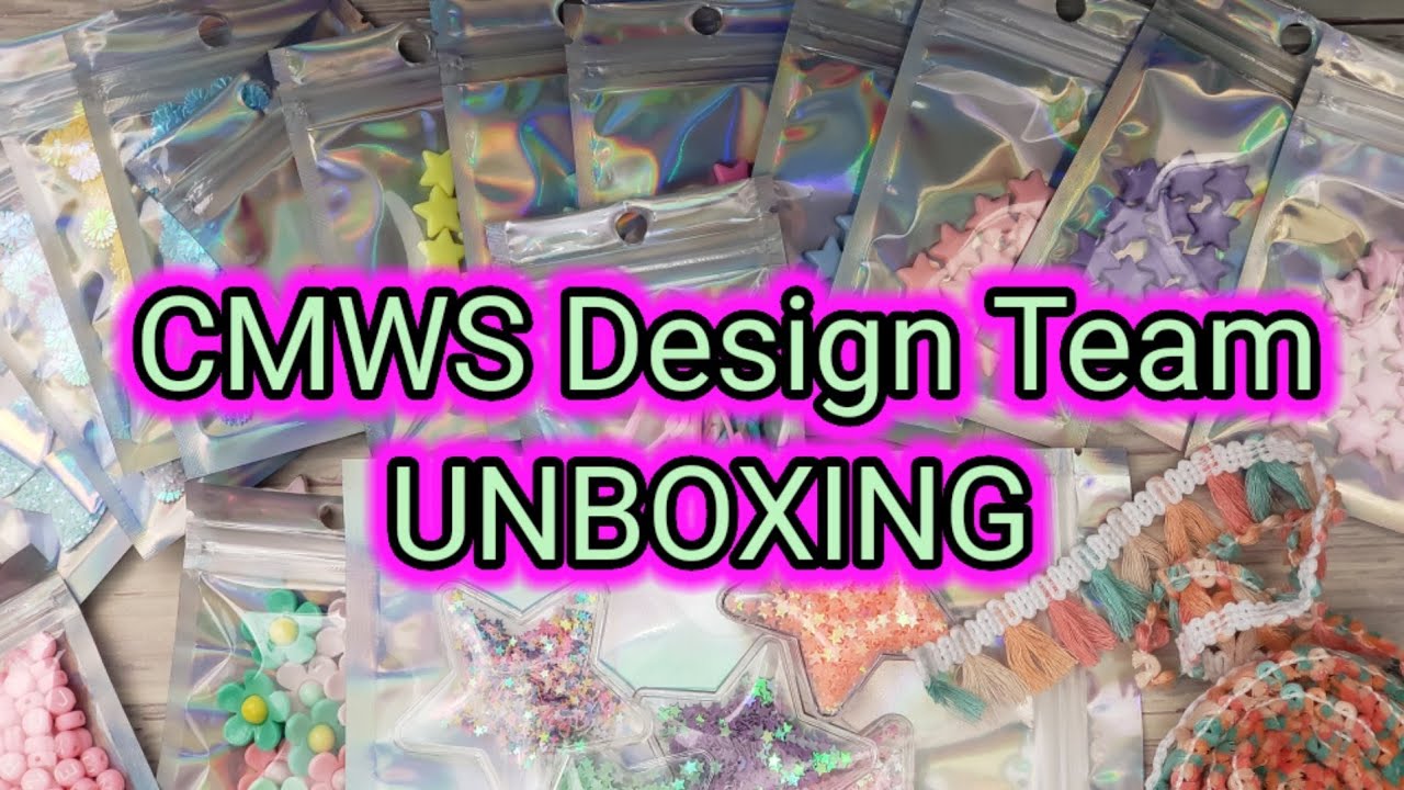 NEW!! CMWS Design Team Kit UNBOXING - YouTube