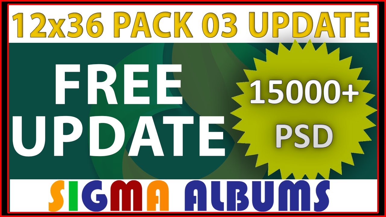 Free 12x36 Wedding PSD 2023 for Sigma Albums Pack 03 || SIGMA ALBUMS ...