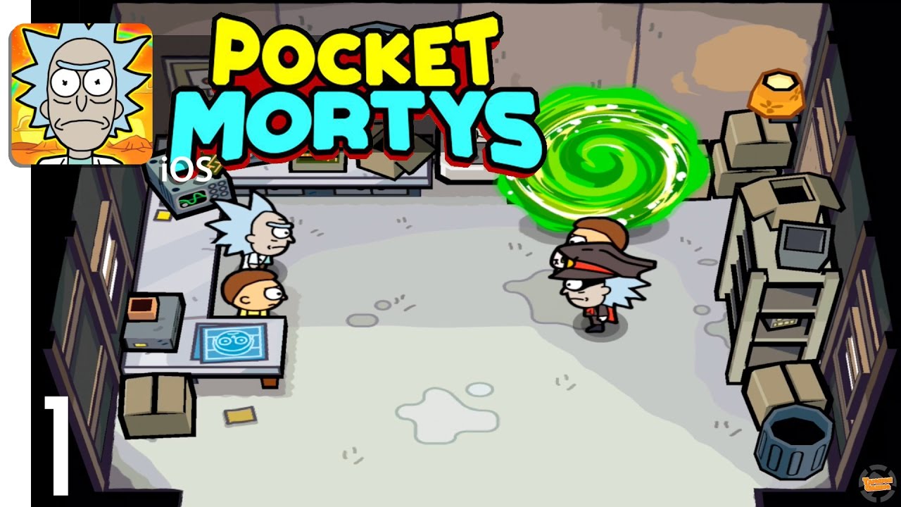 Rick and Morty: Pocket Mortys Gameplay • SCRUFFY MORTY • Let's Play ...