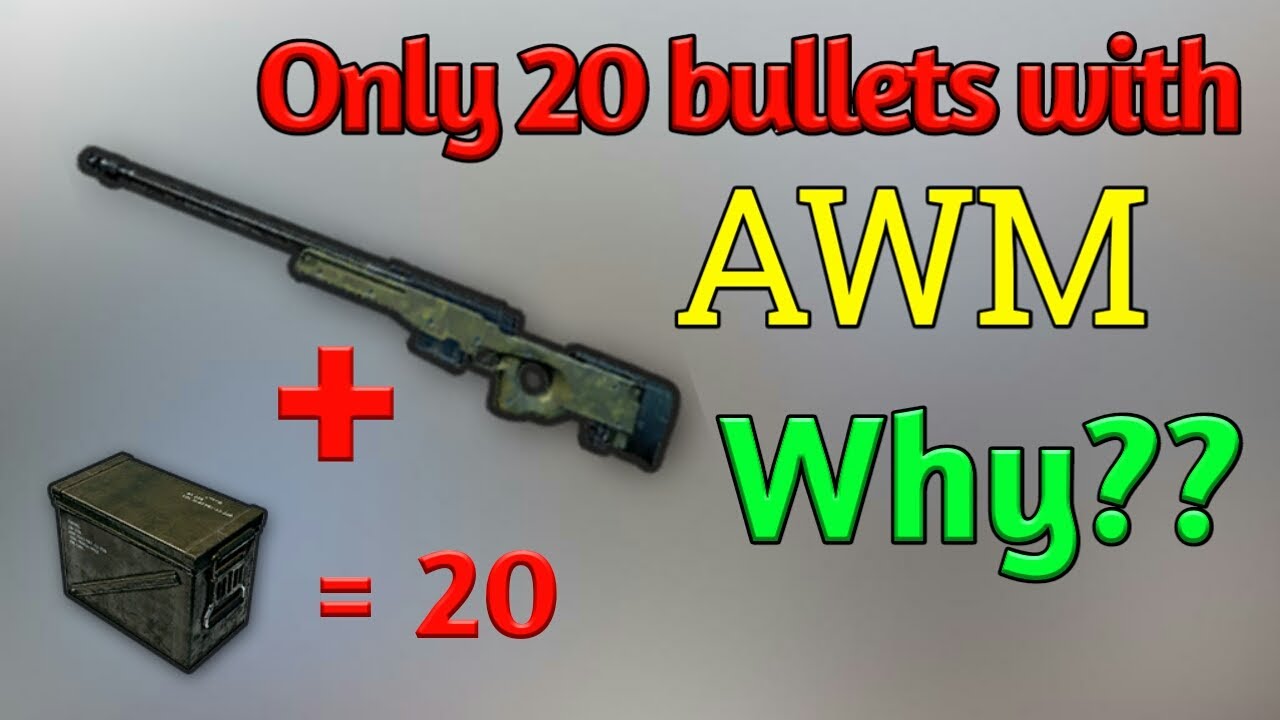 Why only 20 bullets with AWM? | AWM facts and full information. - YouTube