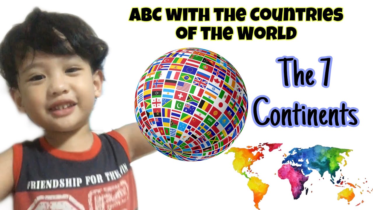 The 7 Continents of the World and ABC with different Countries - Haven ...