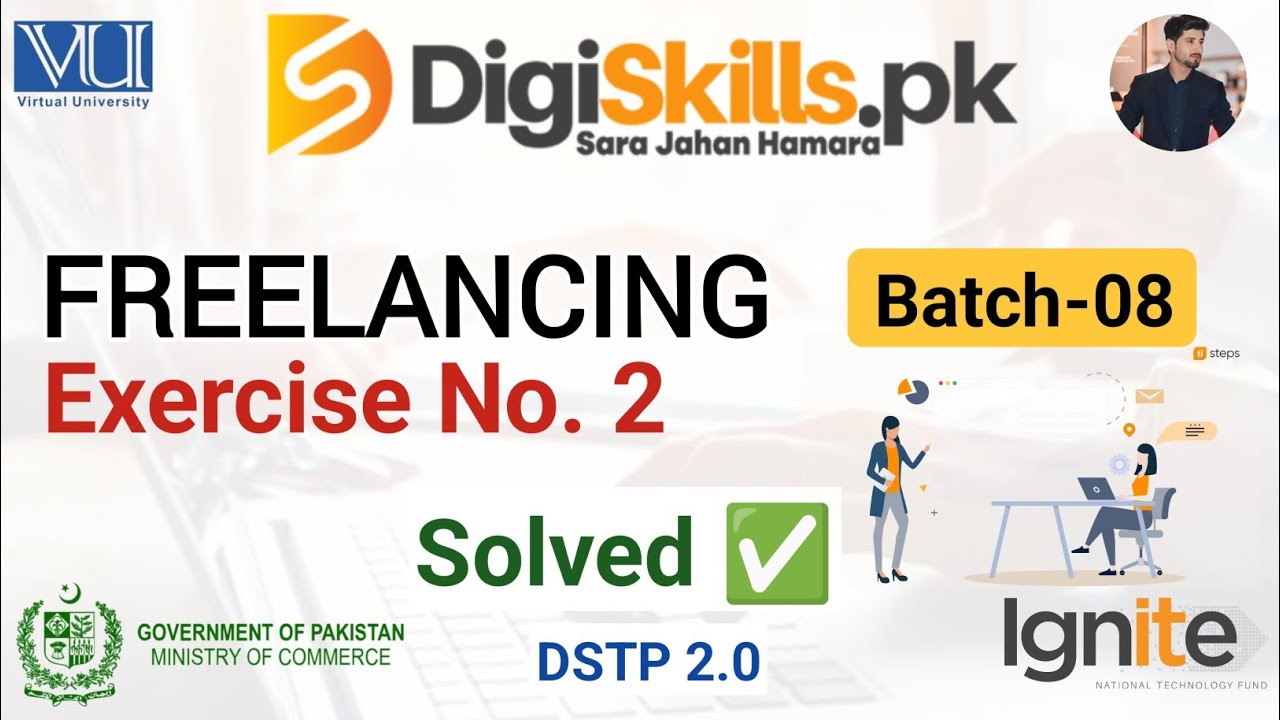 Freelancing exercise no 2 batch-08 solved | how to complete freelancing exercise no 2 of batch-8 ...