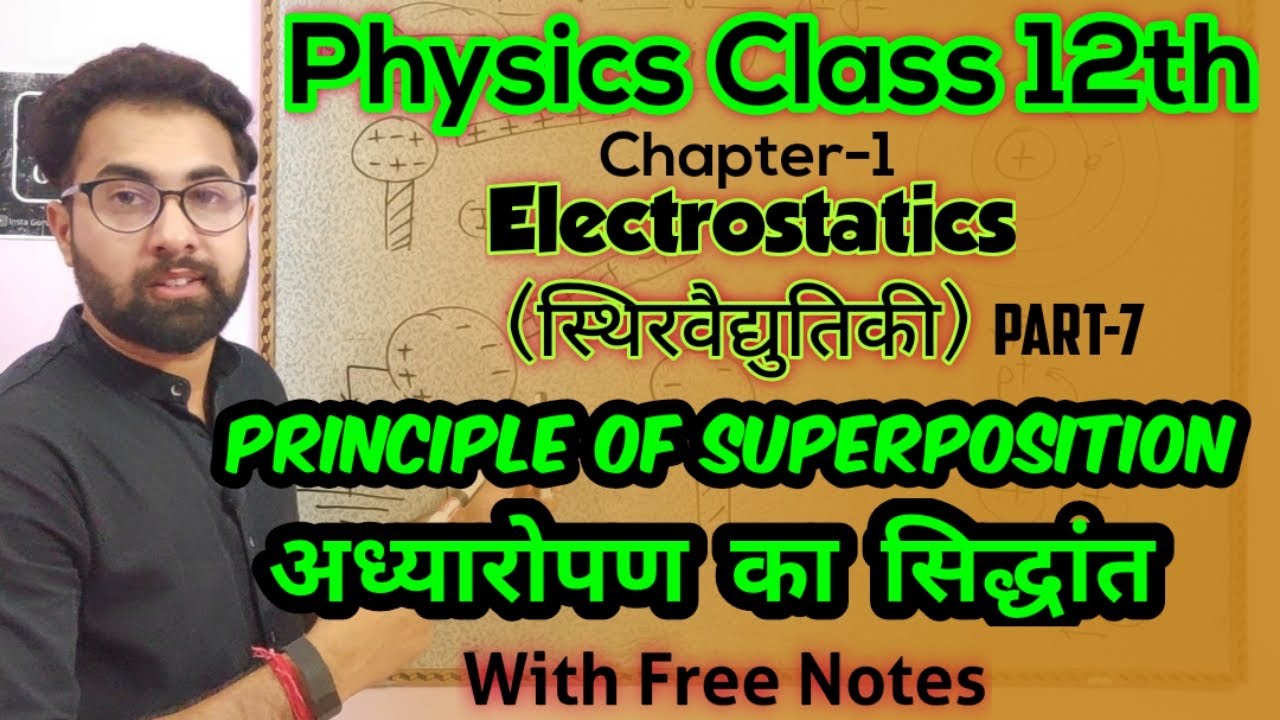 Principle of Superposition | अध्यारोपण का सिद्धांत | Electrostatics ...
