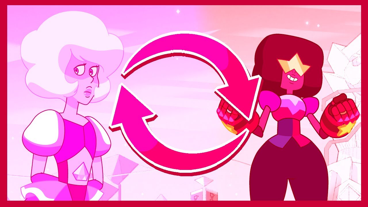 COLOR SWAP: Garnet & Pink Diamond | Rose Cuarzo - YouTube