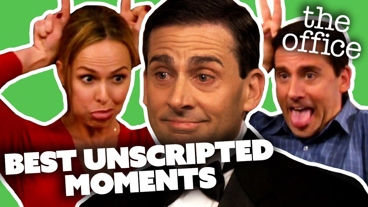 Best Unscripted Moments - The Office US - YouTube
