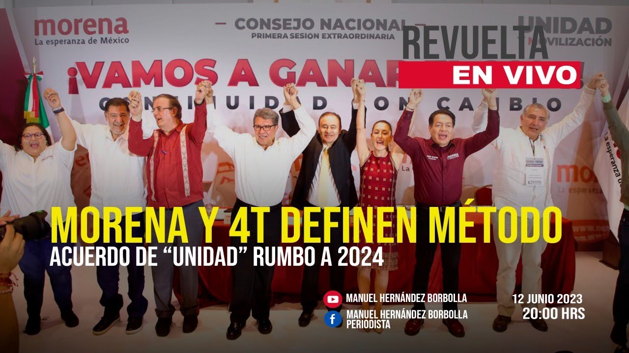 Revuelta - Morena y la 4T definen método para su candidato presidencial ...