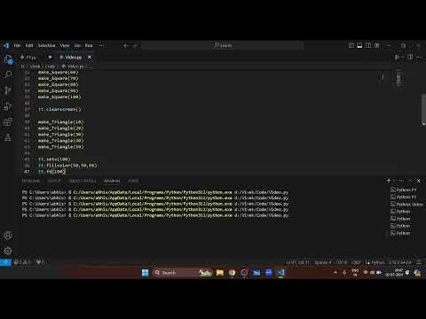 Python : Turtle Library - YouTube