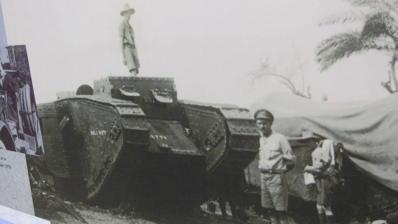 The First Tanks in Palestine Gaza - YouTube