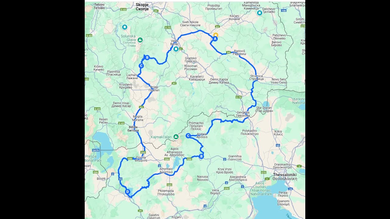 Kastoria trip - day1 - YouTube