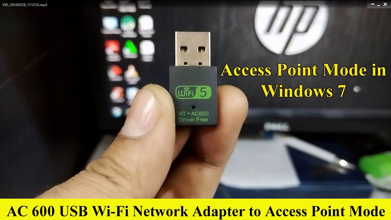 Configure AC600 USB Wi-Fi Network Adapter to AP Mode (Access Point) in ...