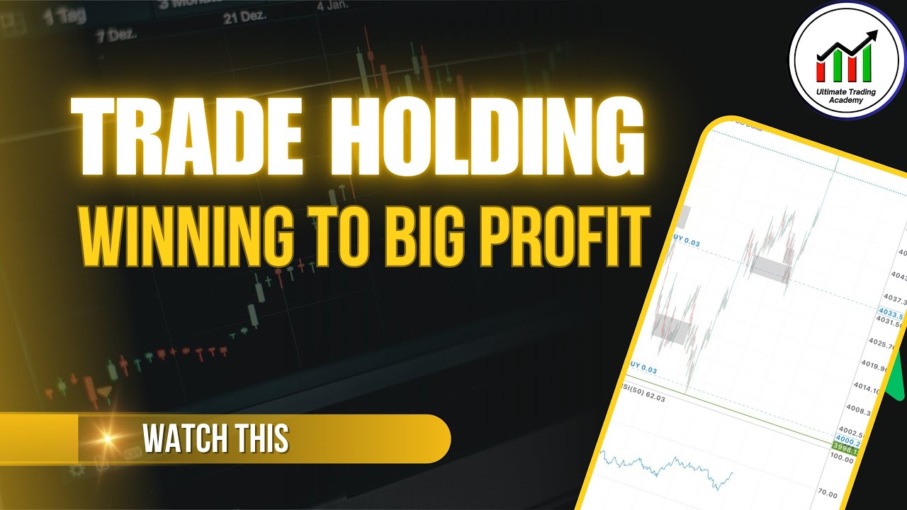 Hold Your WINNING TRADES To Big Profit Target - YouTube