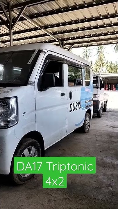 Suzuki DA17 triptonic tranny 4x2 - YouTube