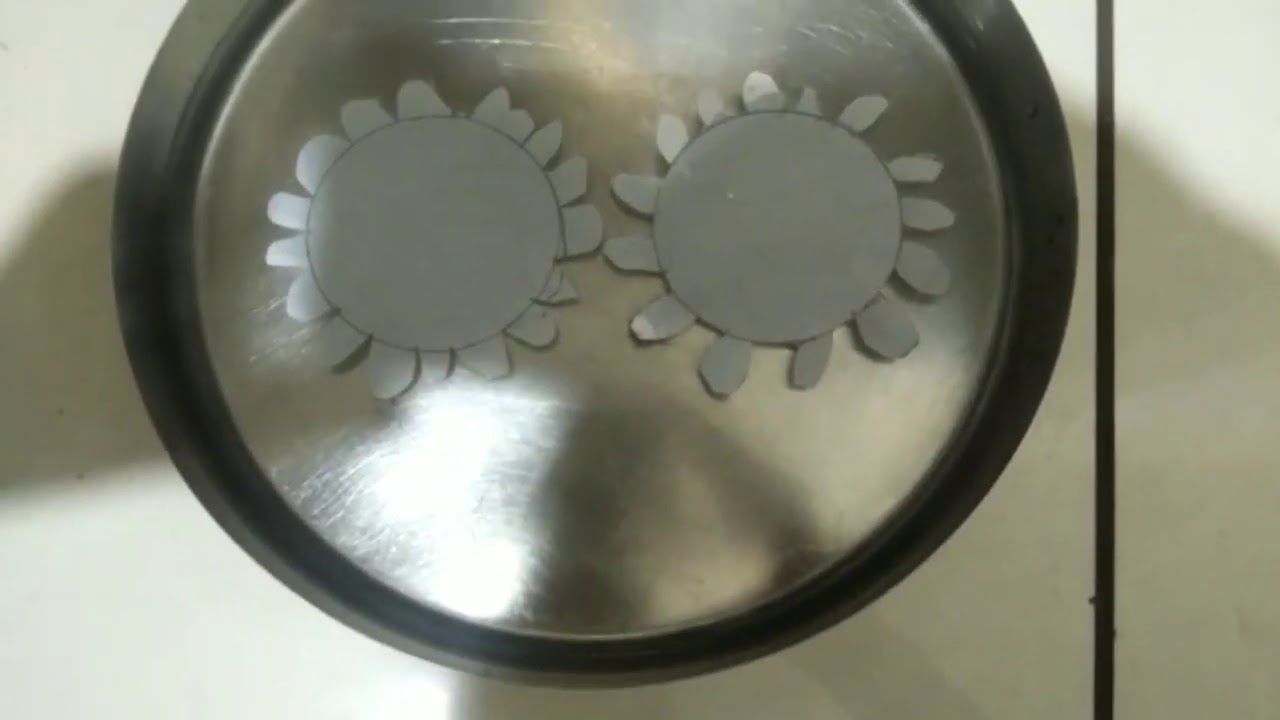 How to make a water magic flower - YouTube