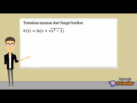 Soal Integral: Menentukan Turunan Fungsi Logaritma Natural - YouTube