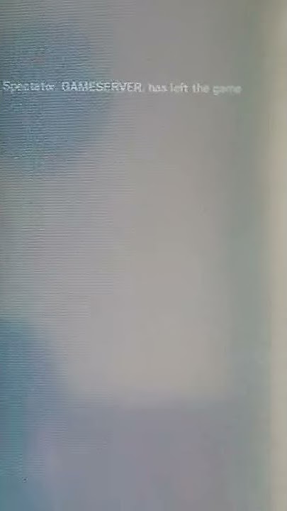 Rainbow six siege server left my game - YouTube