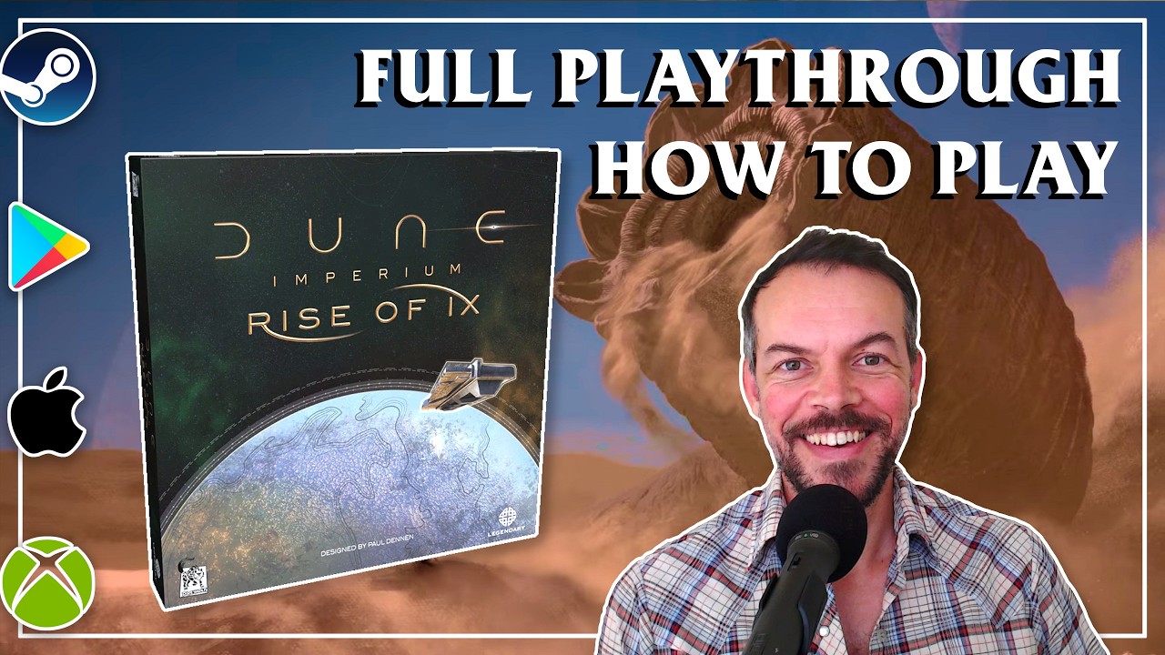 How to Play Dune Imperium: Rise of Ix - Full Playthrough - YouTube