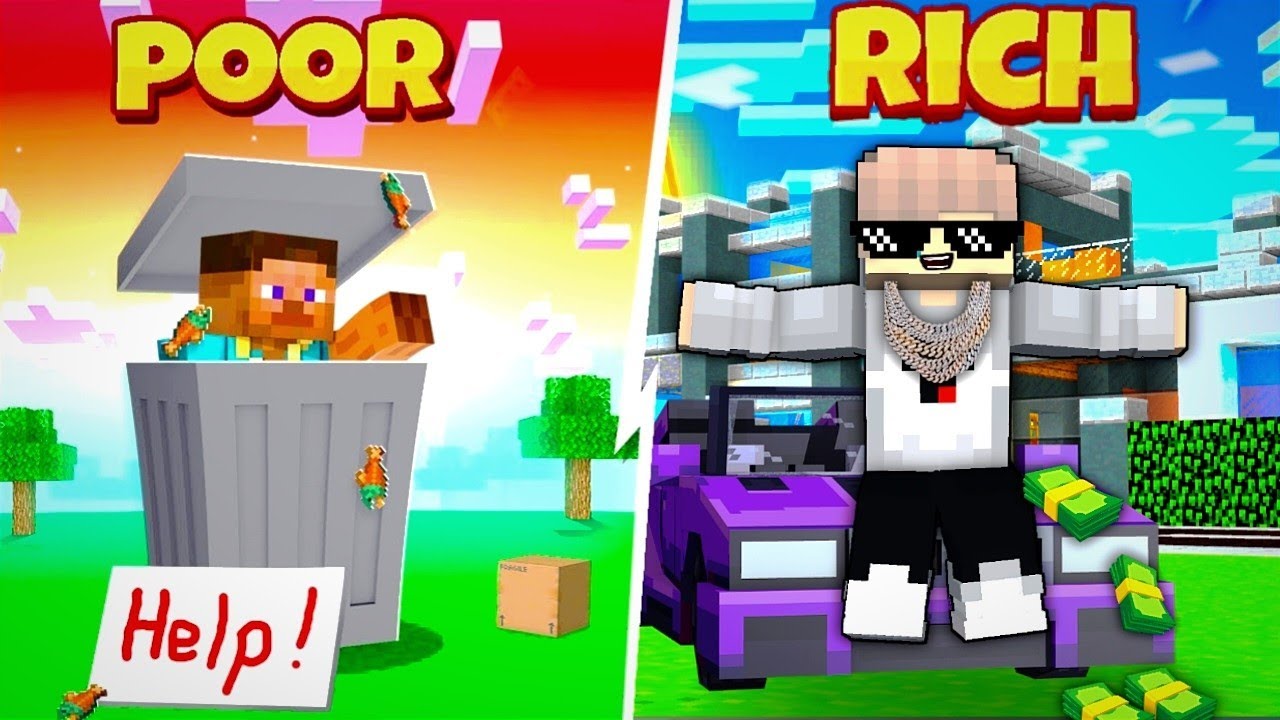Become most Richest Person in Minecraft city... - YouTube