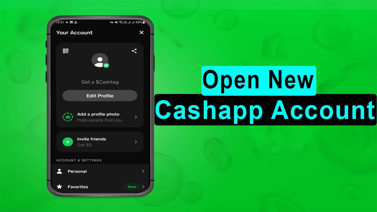 How To Create Cashapp Account - YouTube