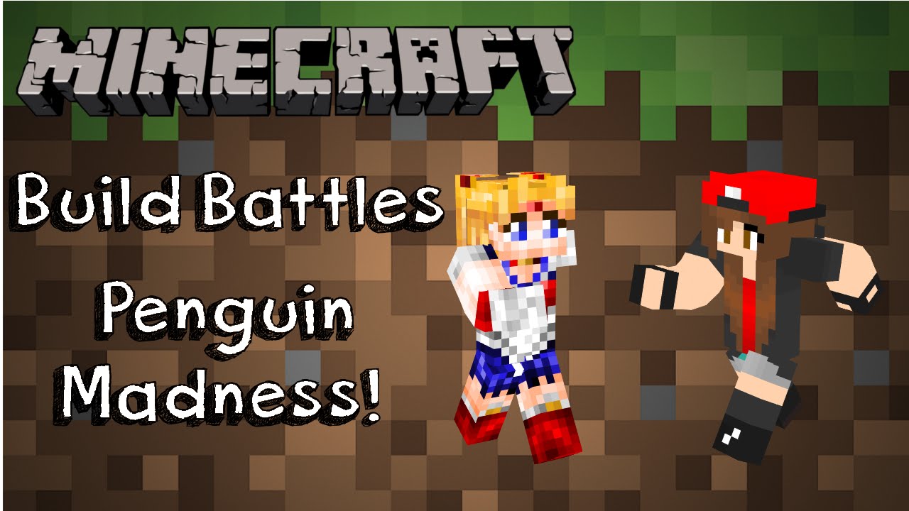 Minecraft - Build Battles {Penguin Madness!} - YouTube