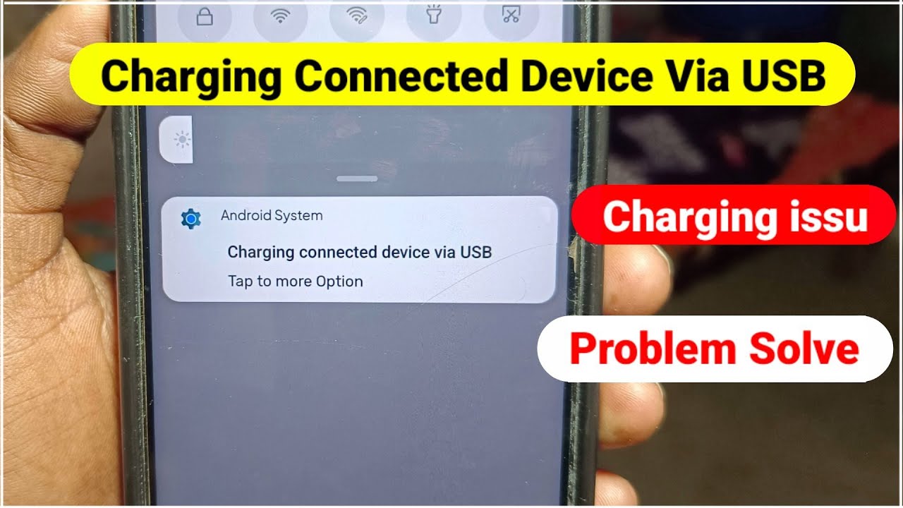 Fix Charging Connected Device Via Usb Problem Android | Charging Connected Device Via Usb ...