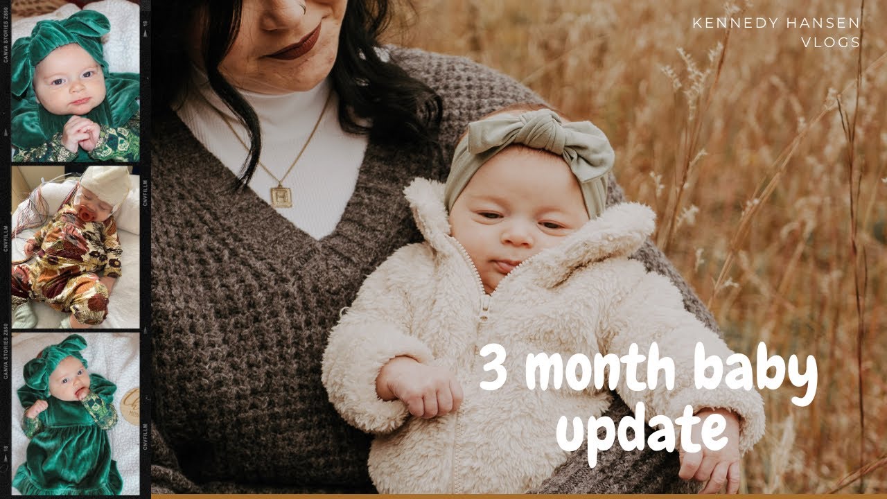 THREE MONTH OLD BABY UPDATE | baby update, milestones, EEG results ...