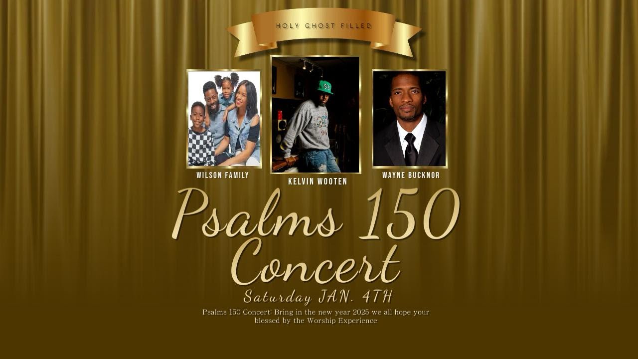 Psalm 150 Concert | A Different Kind Of Praise | Chris Smith | Saturday ...