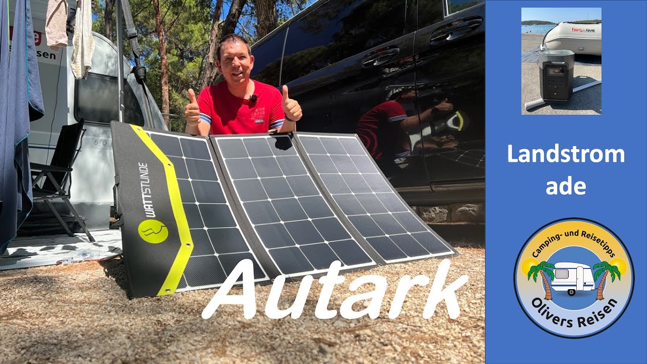 WS200SF SunFolder+ 200Wp Solartasche - Autark überall - YouTube