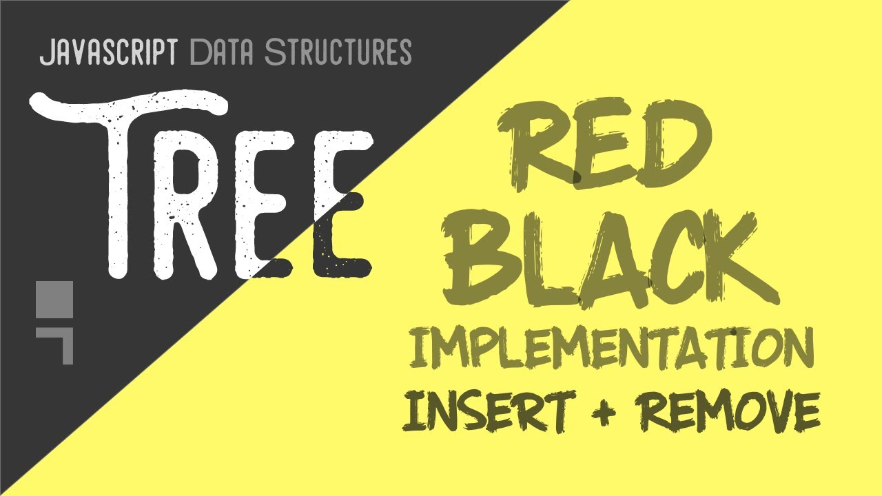 Red Black Tree - Self Balancing Tree - Tree Data Structure - YouTube