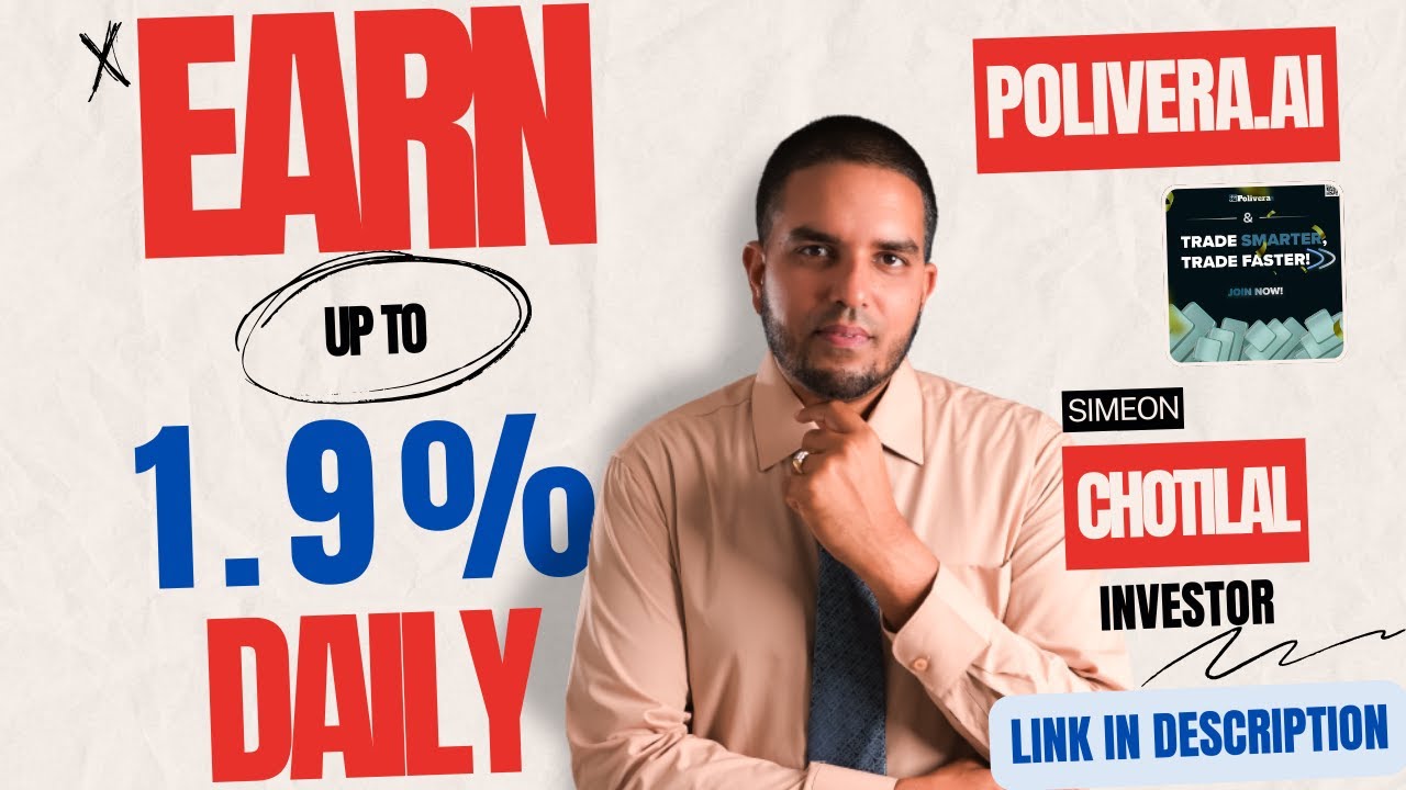 Introduction to Polivera AI earn .80 to 1.9% Daily ( 2.7.24 ) - YouTube