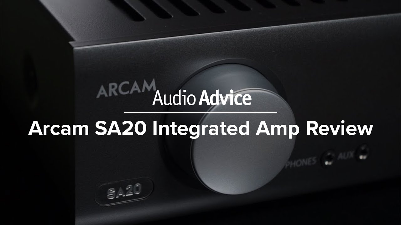 Arcam SA20 Integrated Amp Review - YouTube