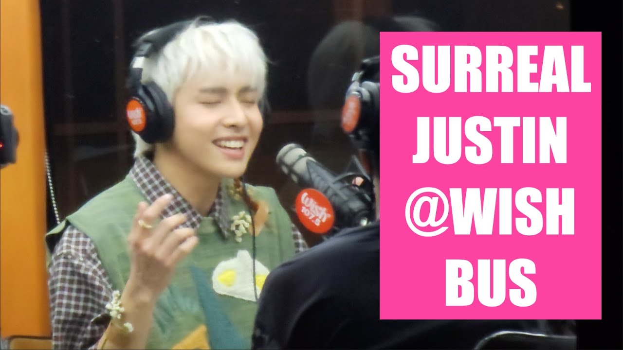 [FanCam] Justin Performs Surreal on Wish Bus - YouTube