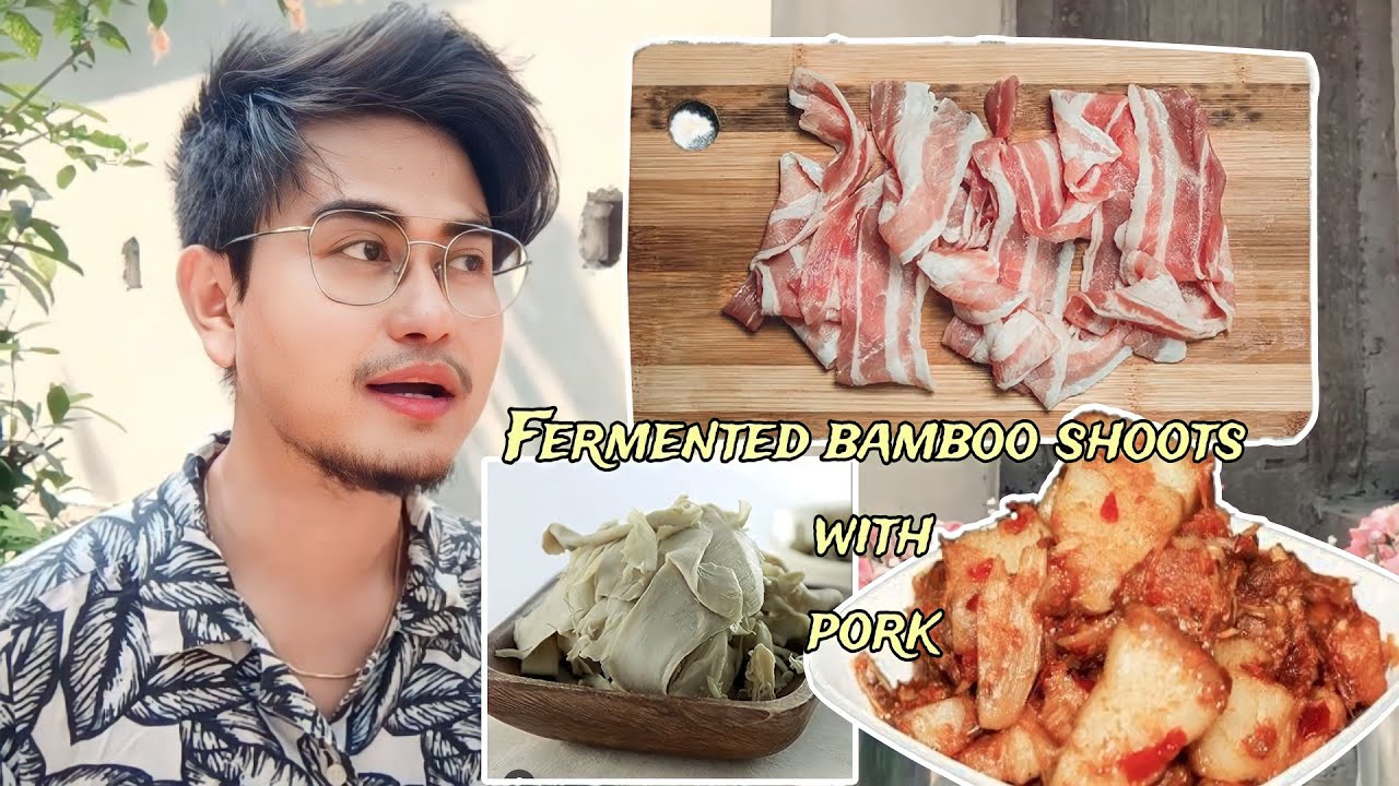 fermented bamboo shoot (bastenga) & pork 🥩 - YouTube