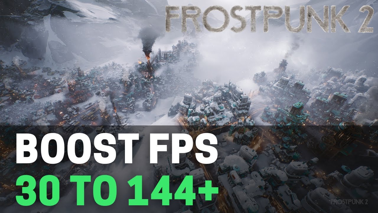BEST PC Settings for Frostpunk 2! (Maximize FPS & Visibility) - YouTube