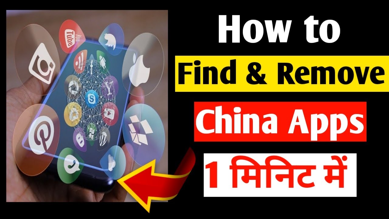 How to find & remove china apps in our mobile | delete all china apps ...