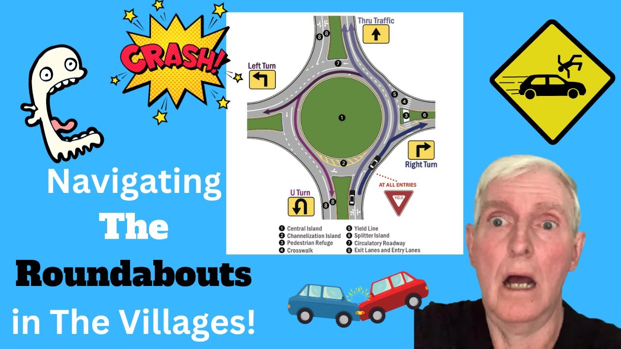 Navigating the Roundabouts in The Villages FL! - YouTube