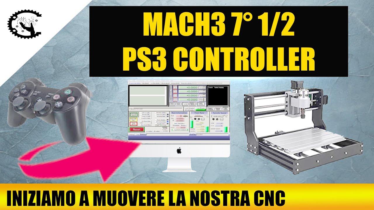 Configurazione ps3 controller Mach3 (Parte bonus) - YouTube