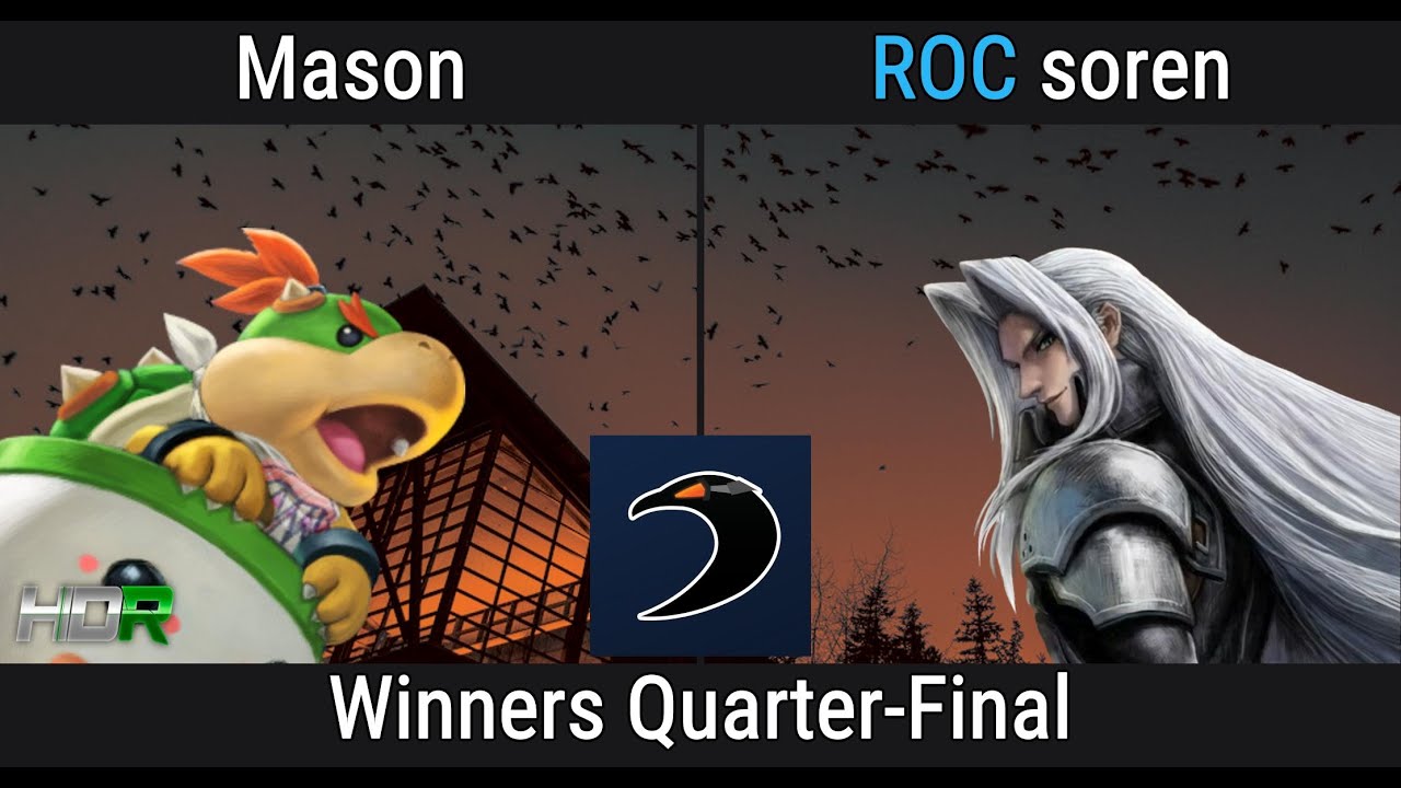 Mason (Bowser Jr.) VS soren (Sephiroth) | Crow's Nest #1.6 - HDR ...