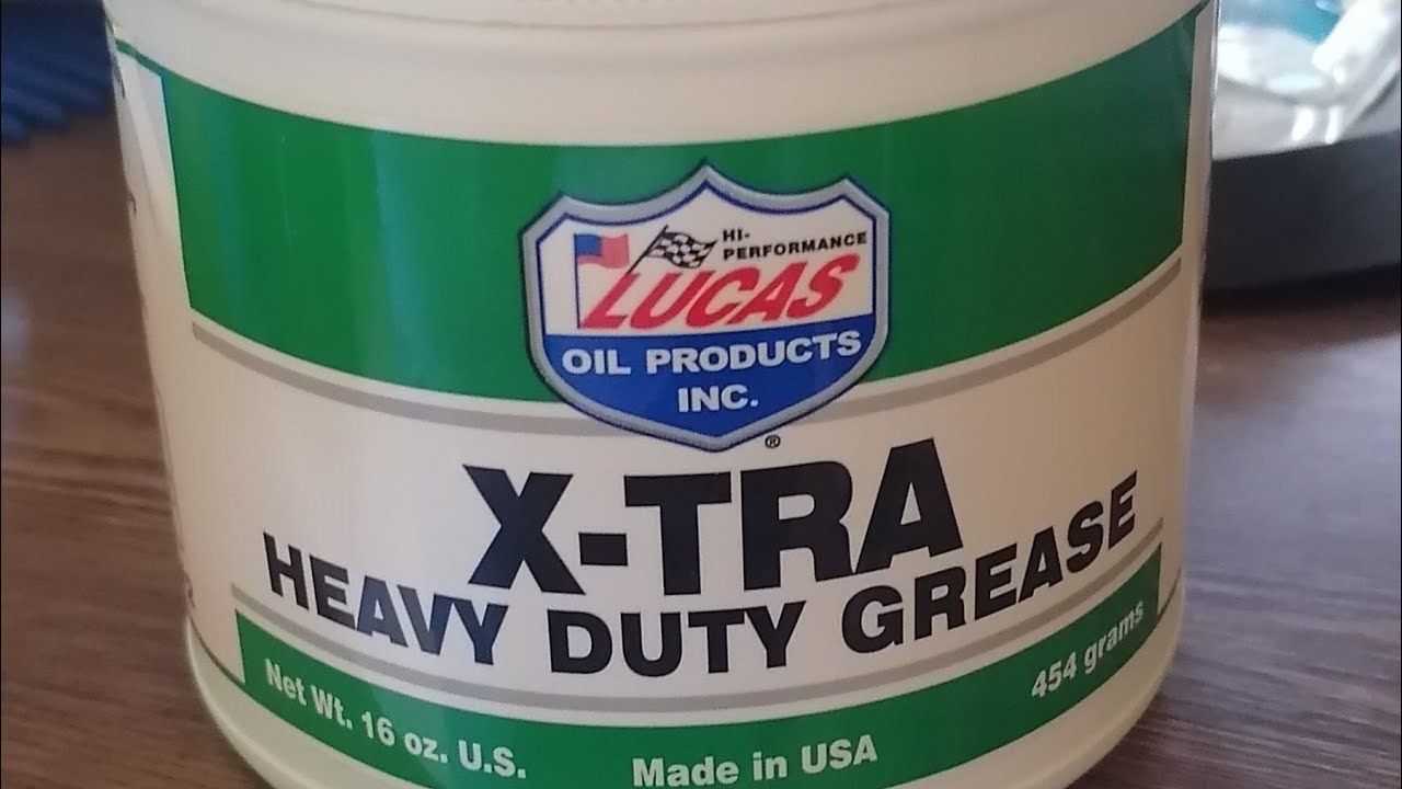 LUCAS XTRA HEAVY DUTY GREASE REPACKING FRONT WHEEL BEARING #lucasoil # ...