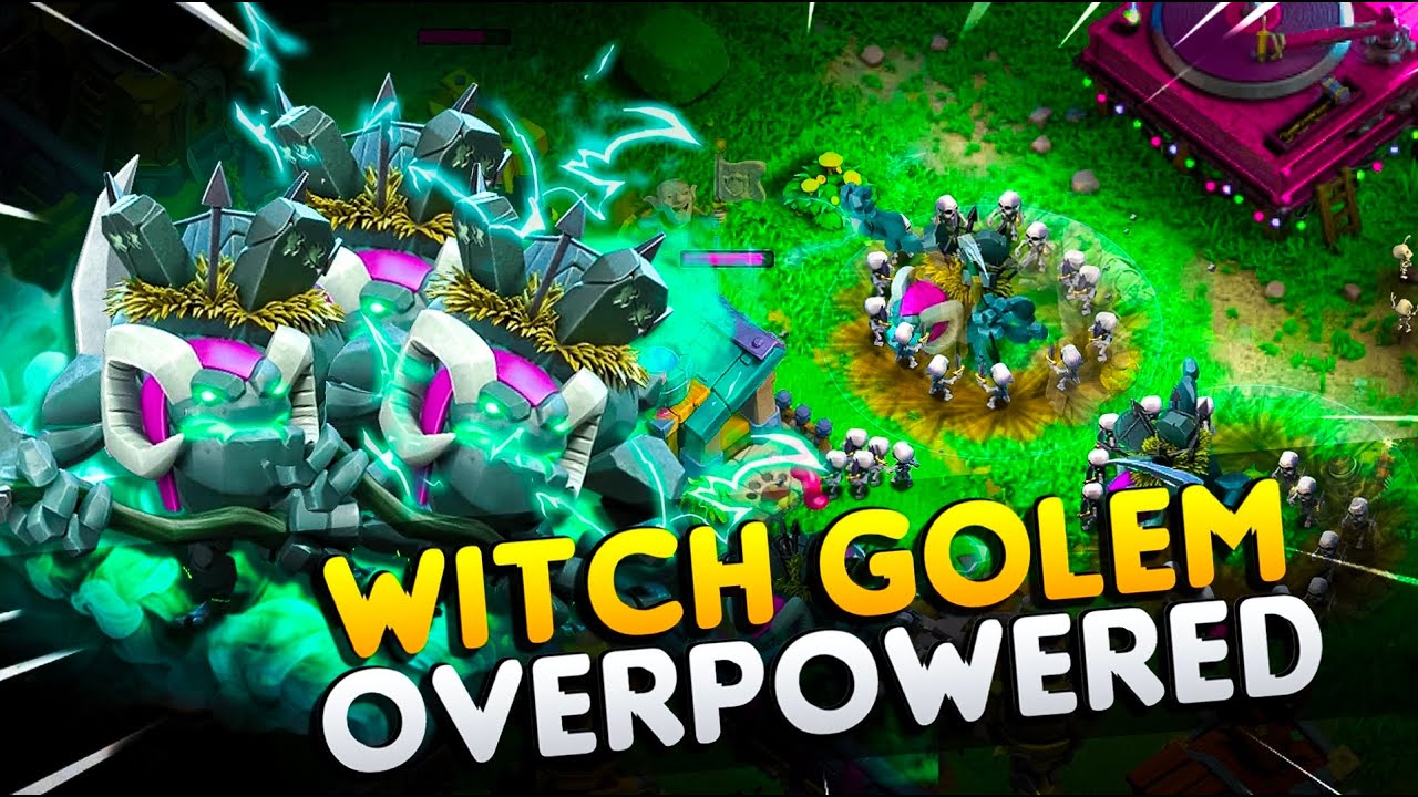 Best Witch Golem Attack Strategy for Every Townhall - Clash of Clans ...