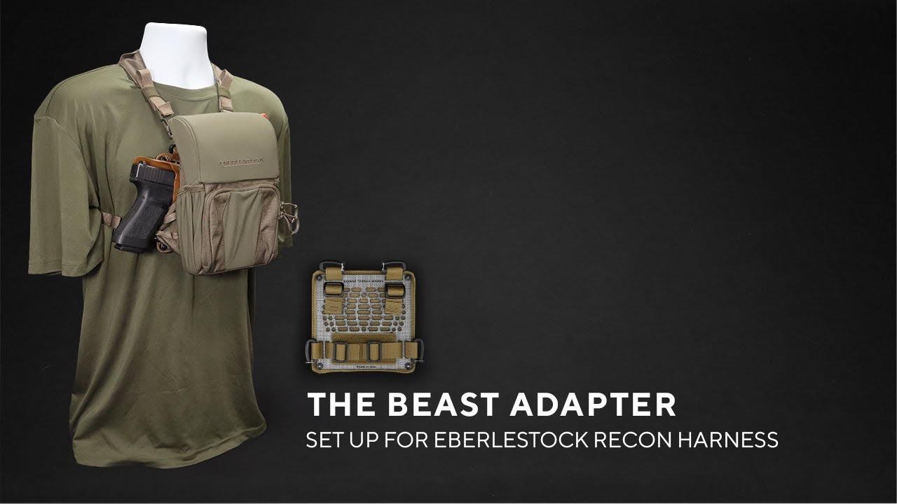 The Beast Adapter – Set Up For Eberlestock Recon Harness - YouTube