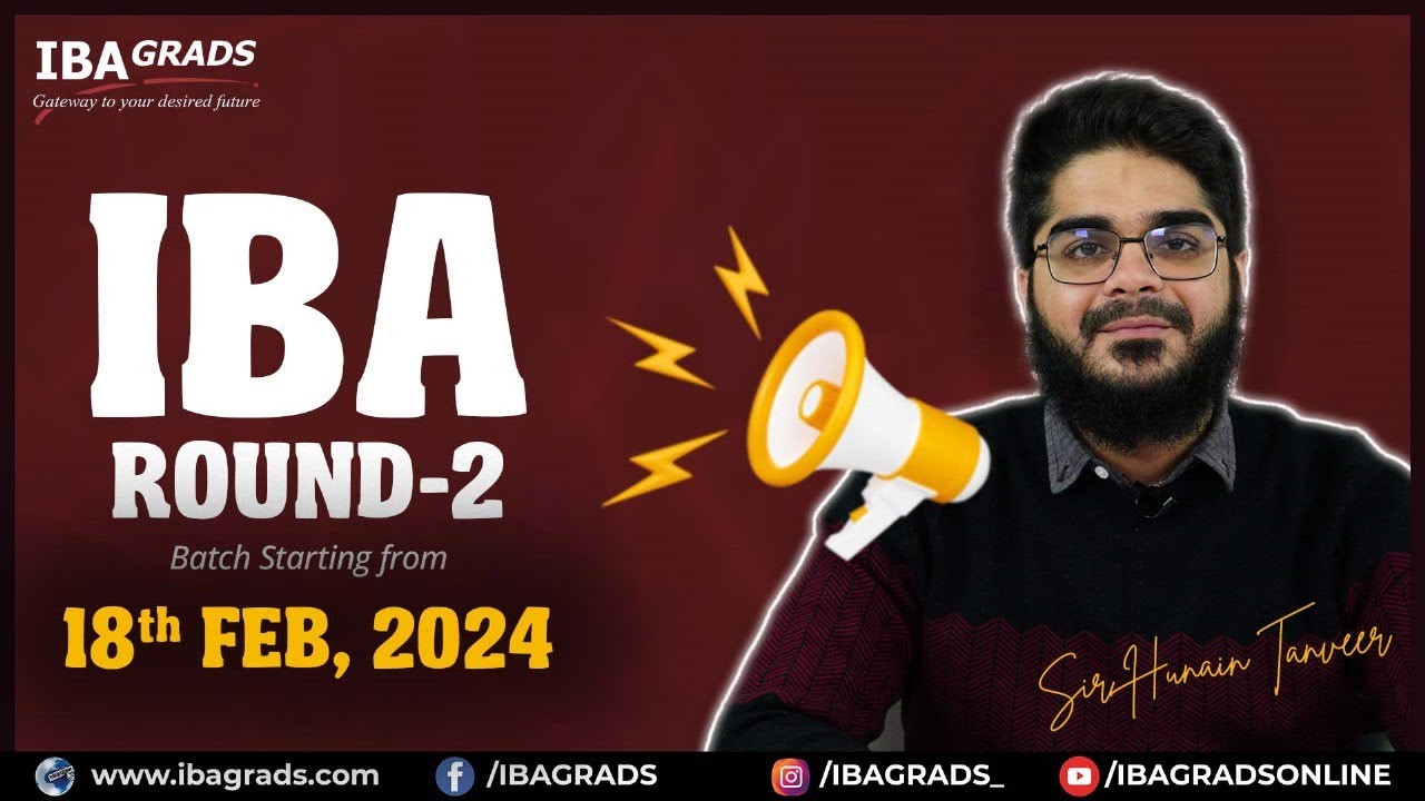 IBA Round 2 Batch starting from 18th feb - YouTube
